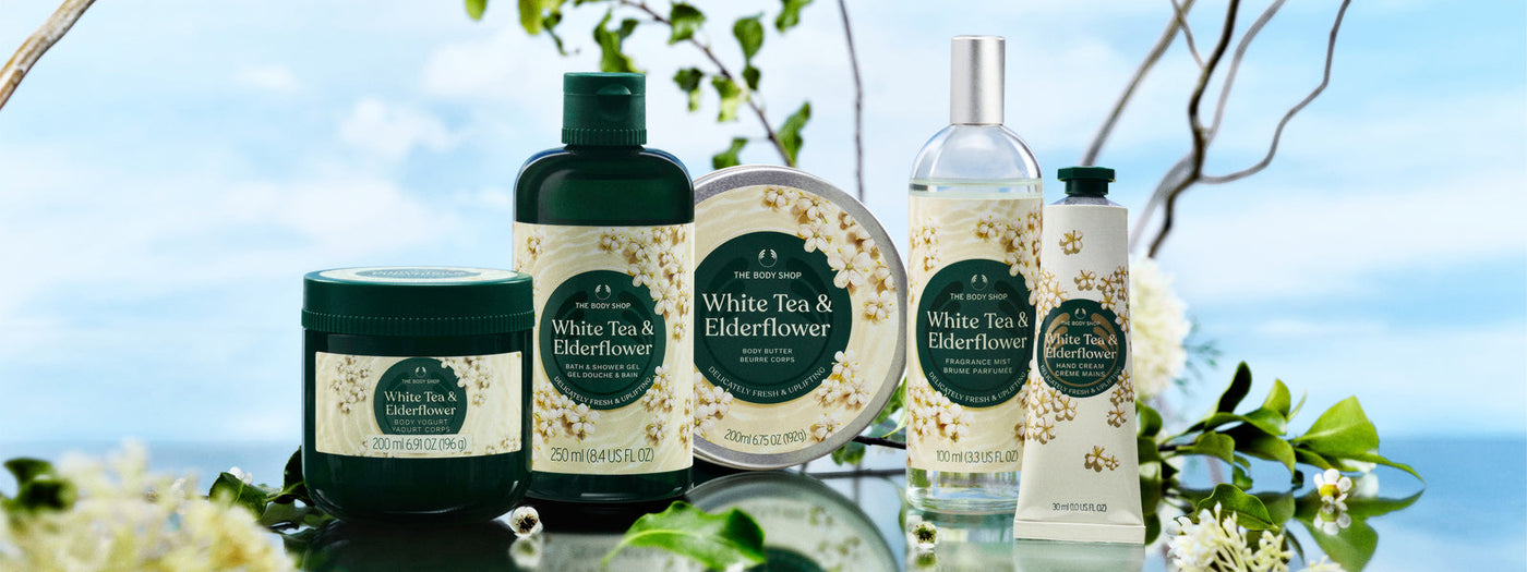 White tea & elderflower – The Body Shop Malta